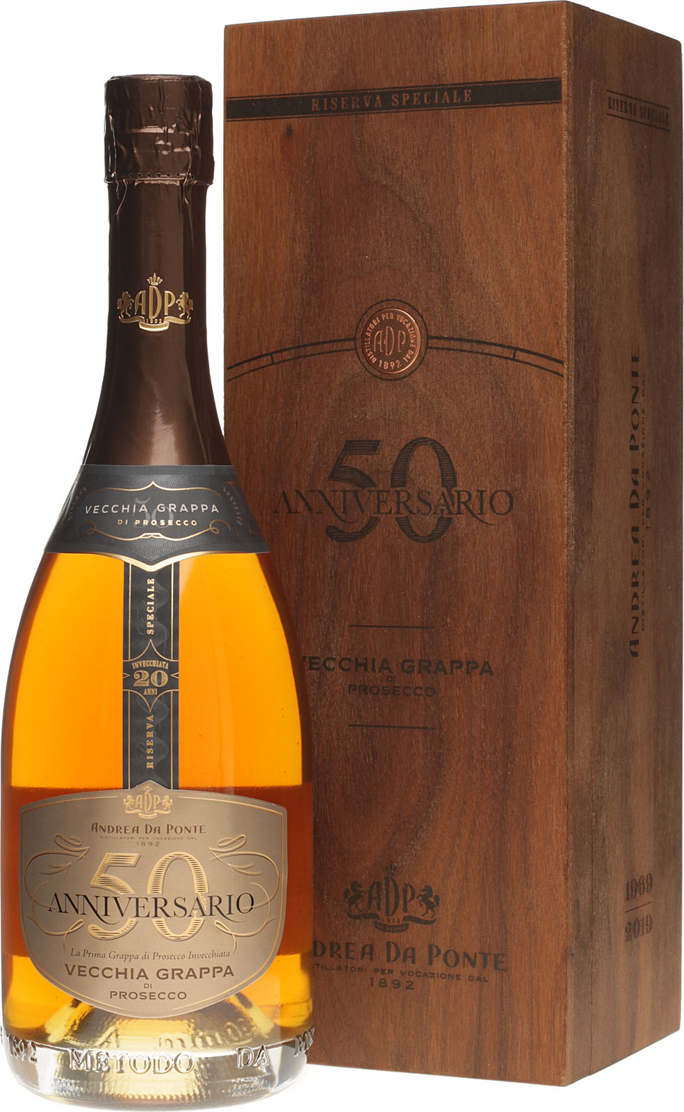 Andrea da Ponte Vecchia Grappa di Prosecco 50th