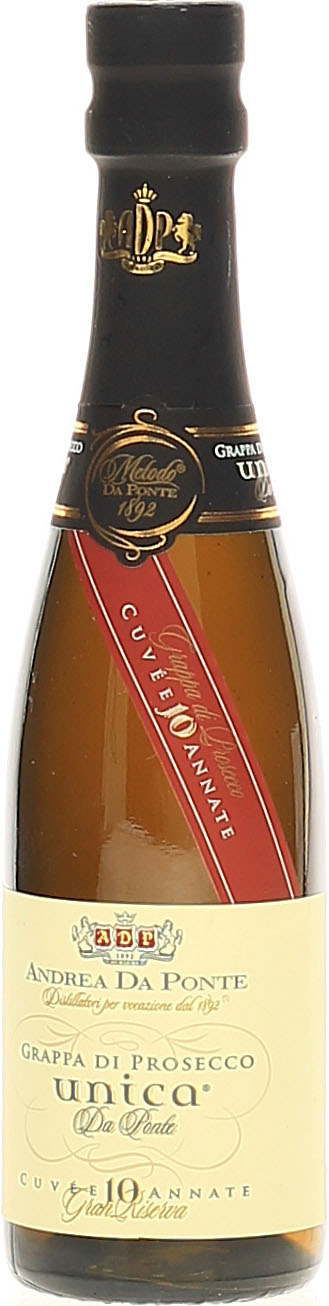 Andrea da Ponte Grappa di Prosecco Unica 50ml 40%