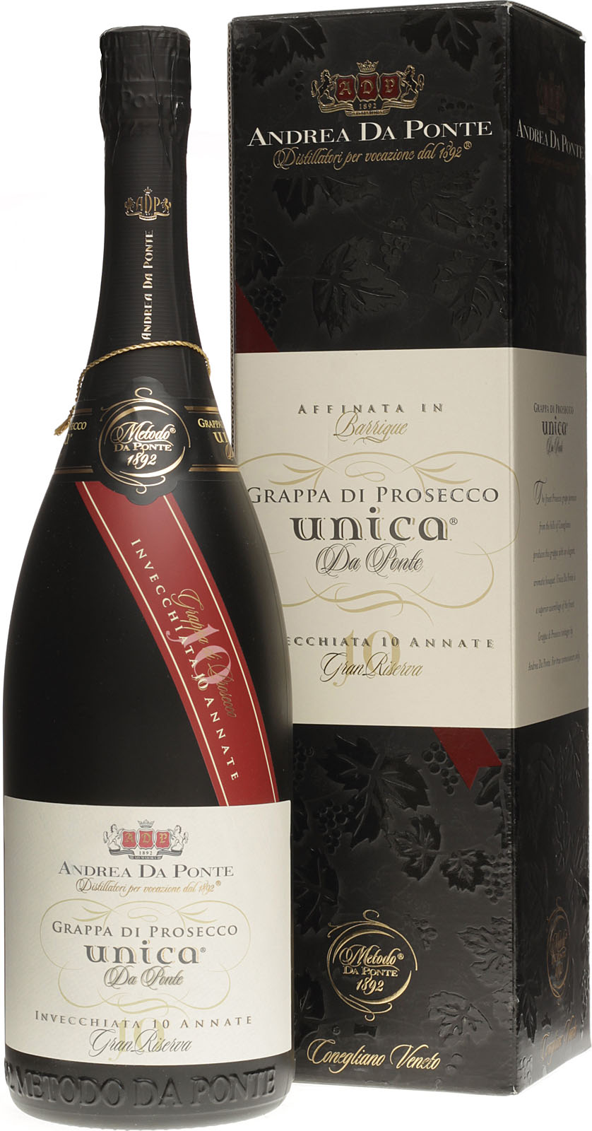 Andrea da Ponte Grappa di Prosecco Unica 1500ml 40%