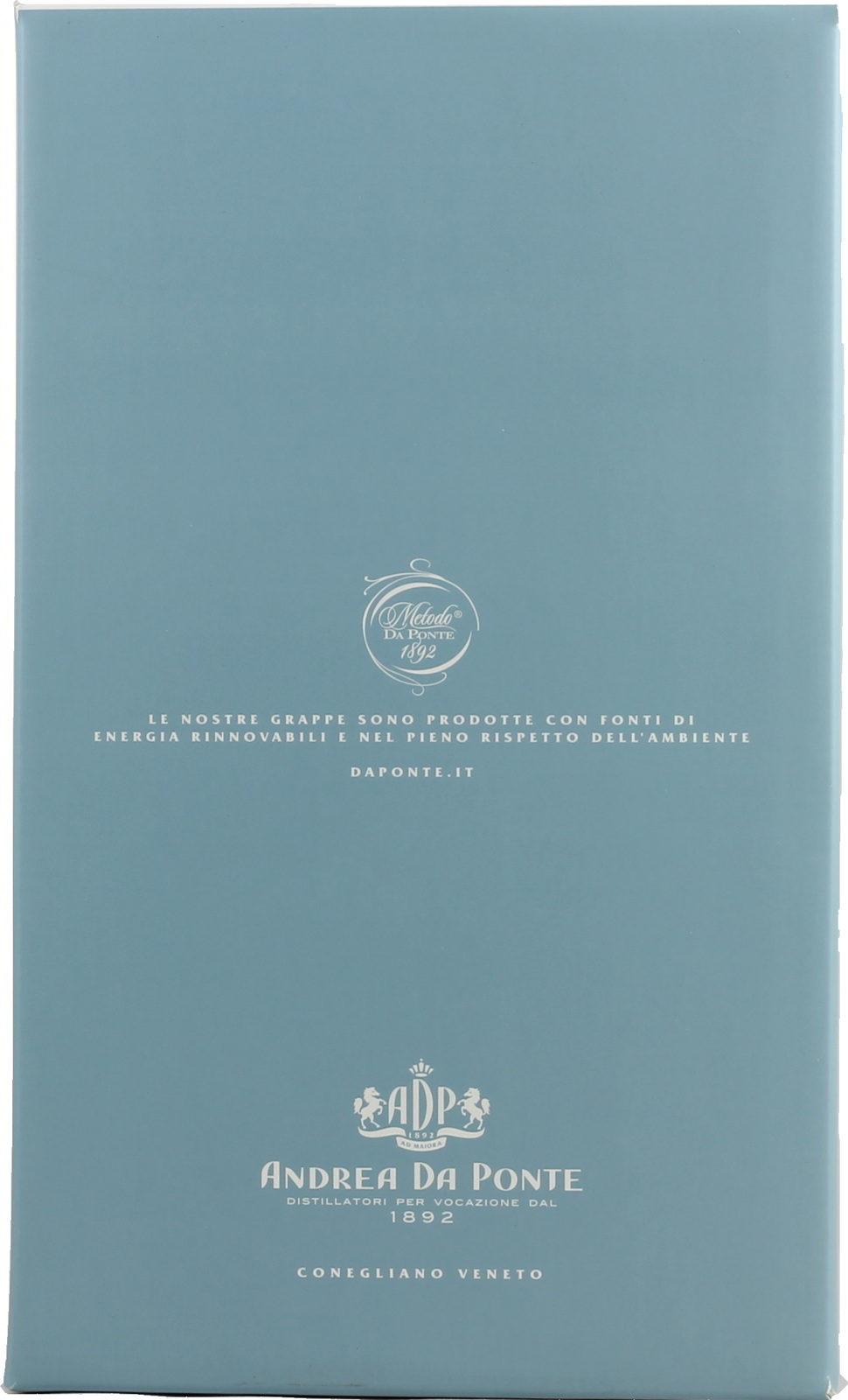 Andrea da Ponte Geschenkset Grappa mit 2x 700ml