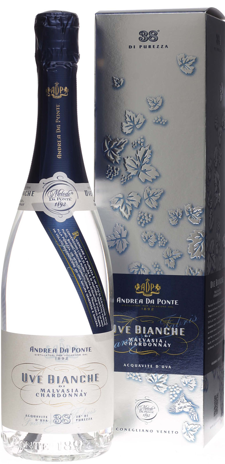 Andrea da Ponte Uve Bianche Aquavite dUva 700ml 38%