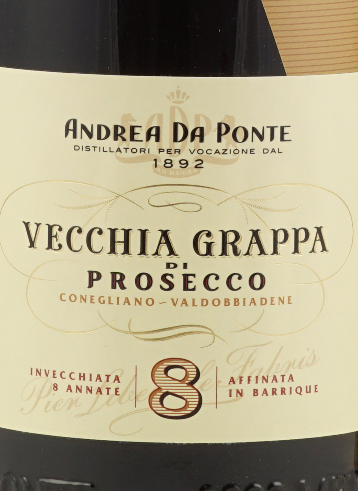 Andrea da Ponte Vecchia Grappa di Prosecco 1500ml 42%