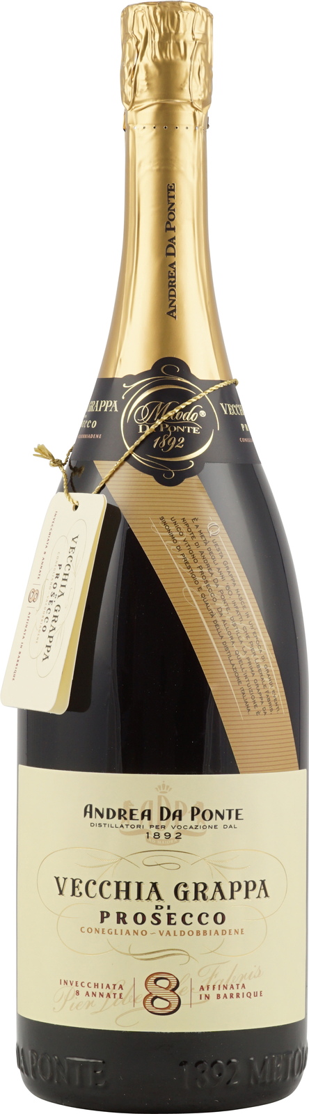 Andrea da Ponte Vecchia Grappa di Prosecco 1500ml 42%