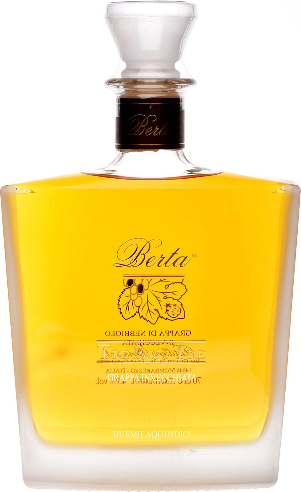 Berta Grappa Tre Soli Tre 700ml 44%
