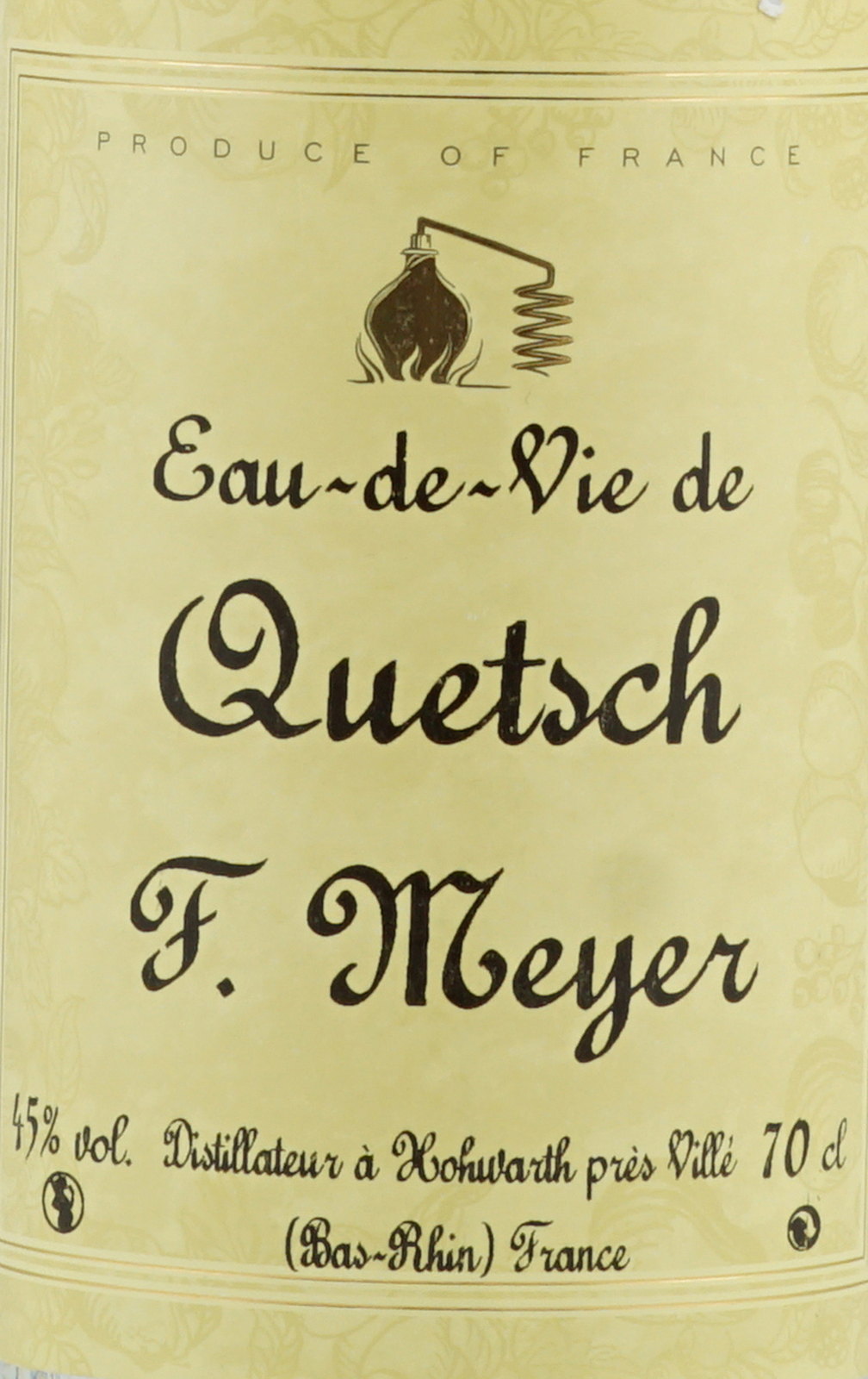 Quetsch F. Meyer mit 0,7 L - Zwetschgenbrand