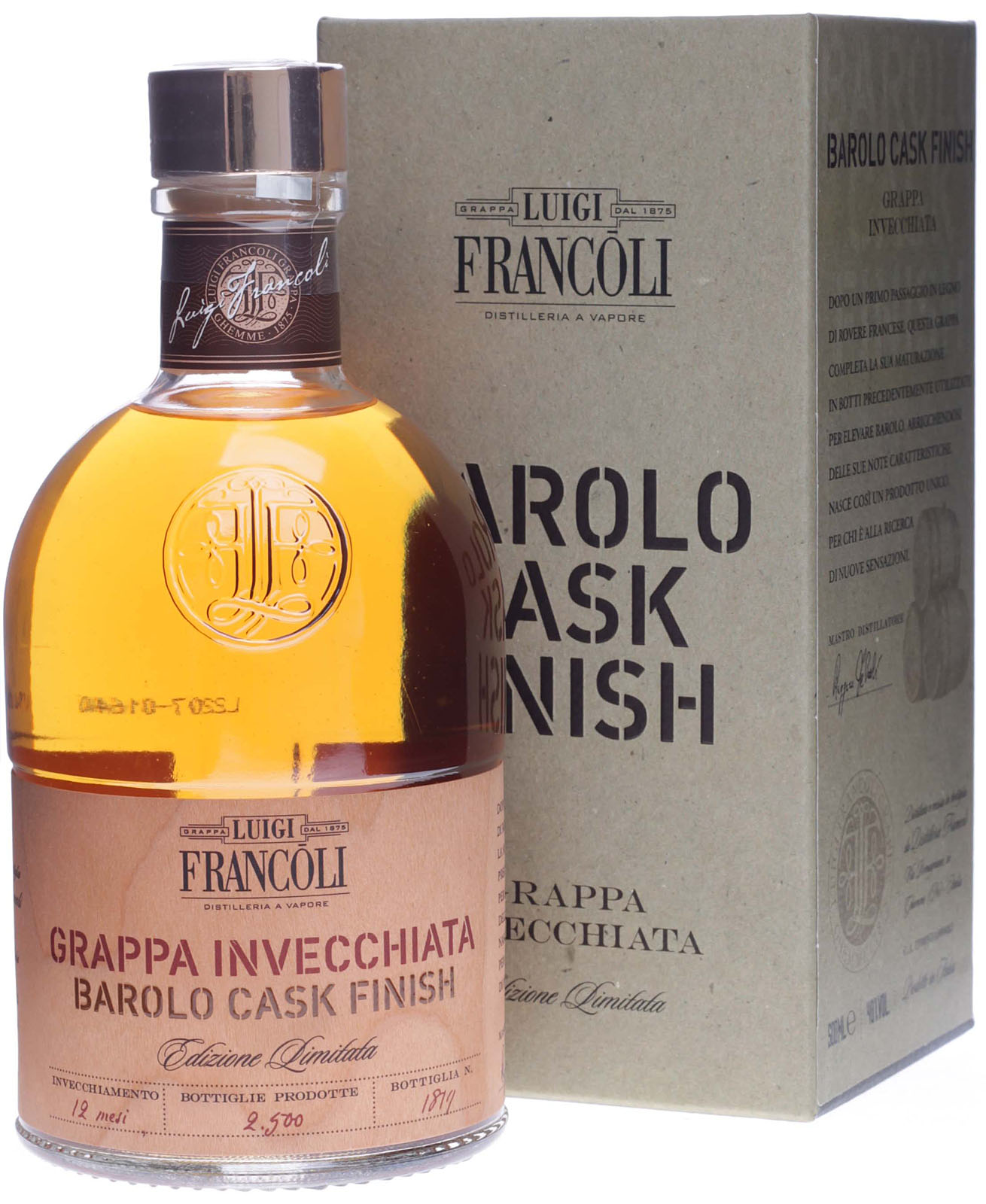 Francoli Grappa Barolo Cask Finish günstig bei uns