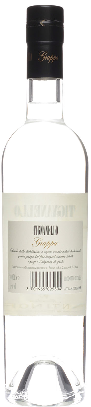 Grappa Tignanello in GP von Antinori mit 0,5 Litern