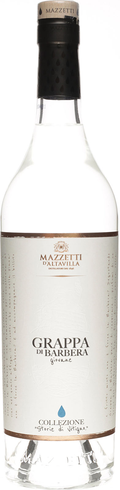 Mazzetti dAltavilla Grappa di Barbera 700ml 43%