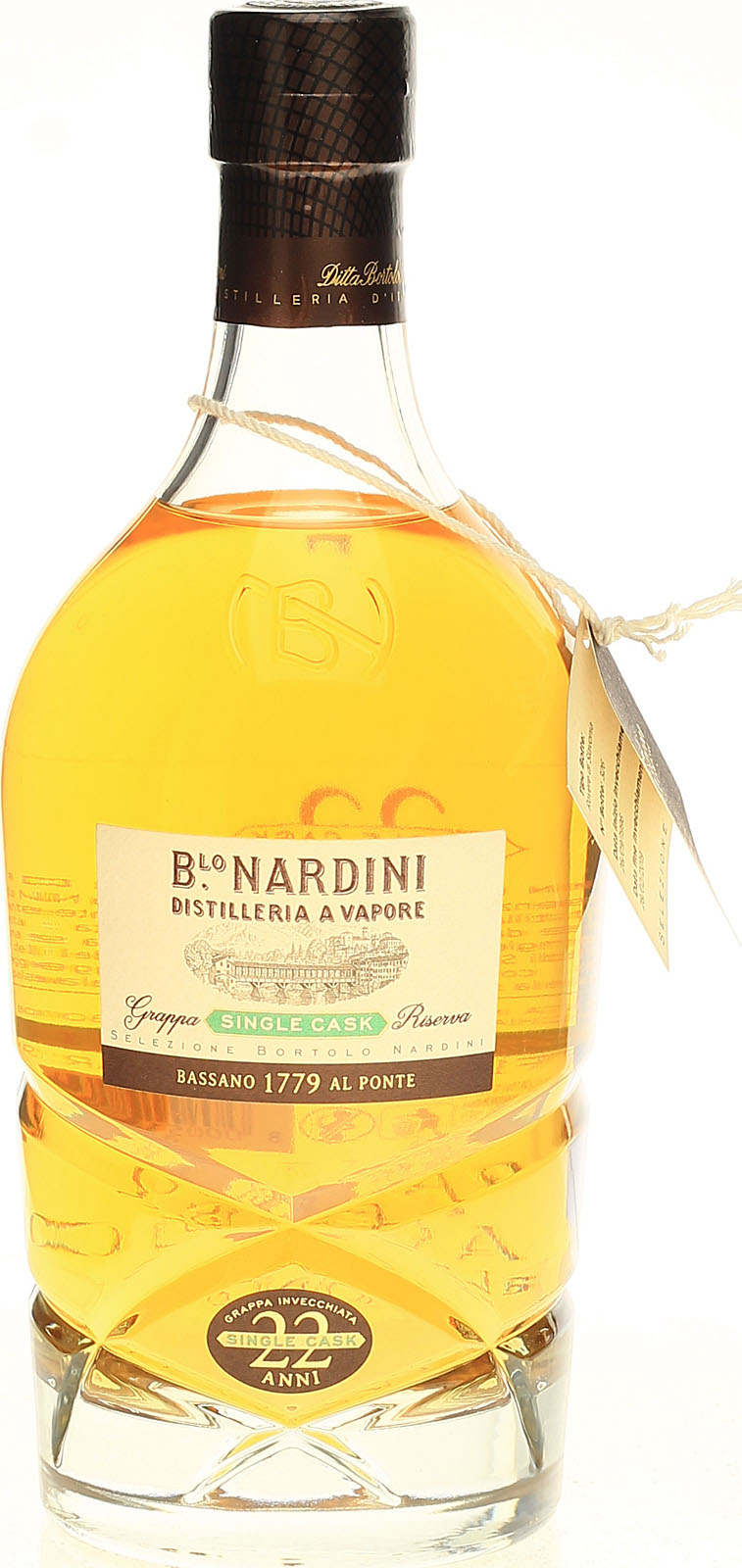 Nardini Grappa Riserva 22 Jahre Single Cask bei uns