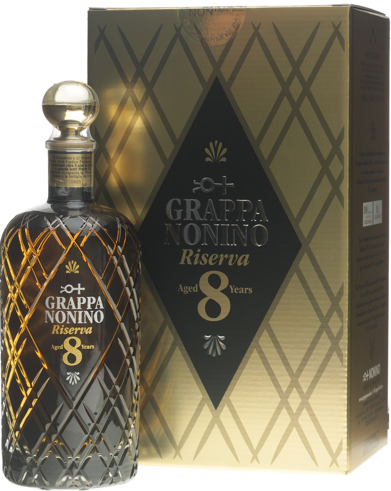 Nonino Grappa Riserva 8 Jahre Barrique 0,7 Liter