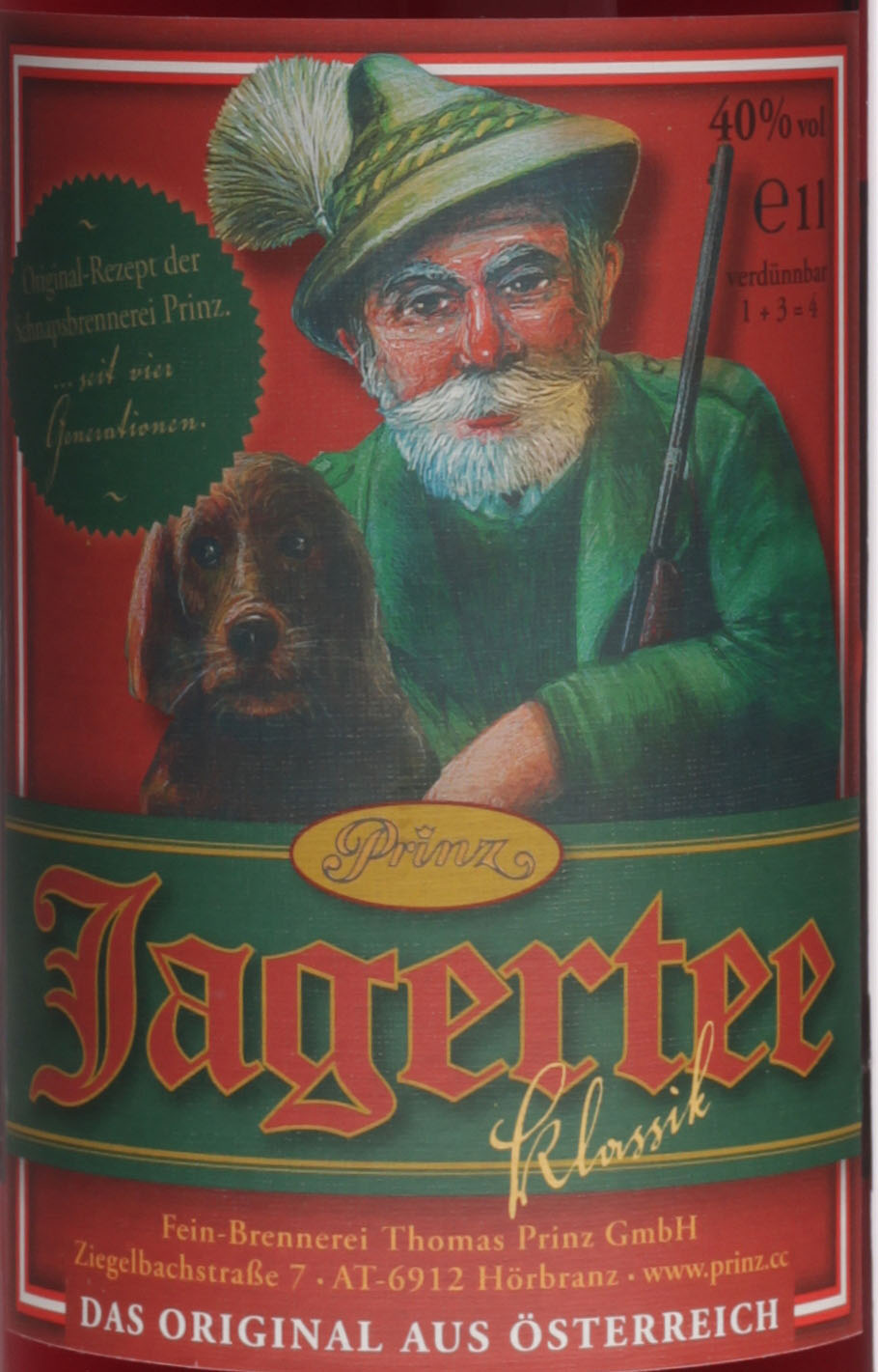 Prinz Jagertee Klassik 1 Liter im Shop günstig kaufen.