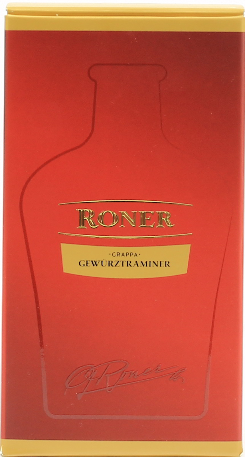 Roner Grappa Gewürztraminer 0,7 Liter 40 % Vol.