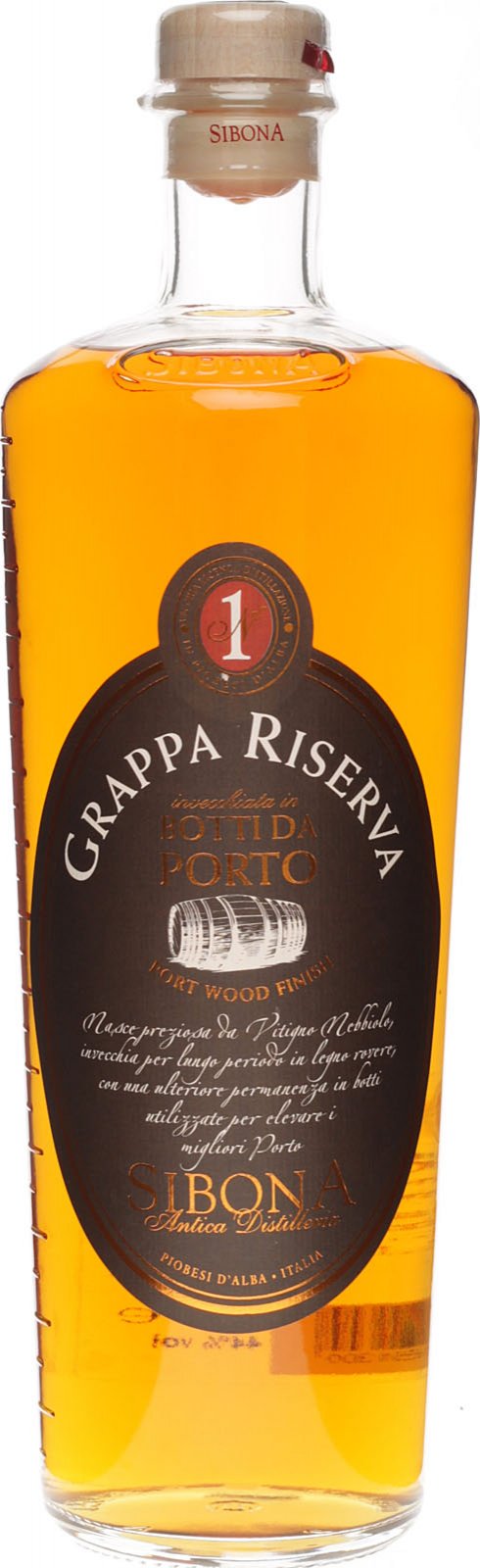 Sibona Grappa Botti da Porto 1500ml 44%