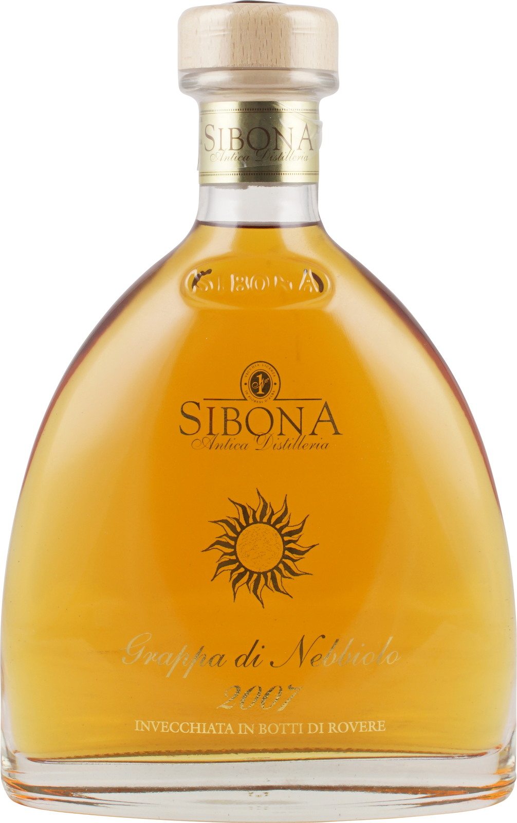 Sibona Grappa di Nebbiolo Riserva Speciale 2007 0,7 Liter 44 % Vol. bei ...