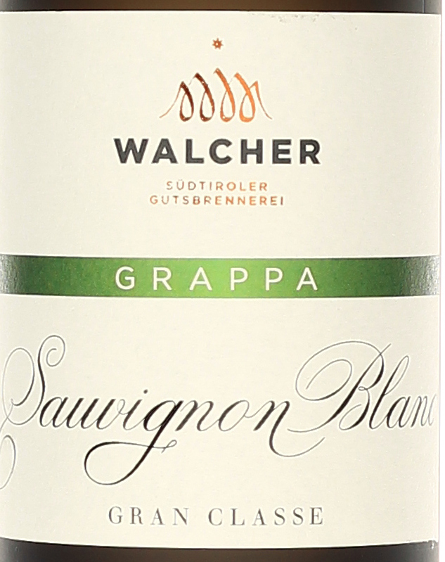 Walcher Grappa Sauvignon Blanc aus Südtirol im Shop