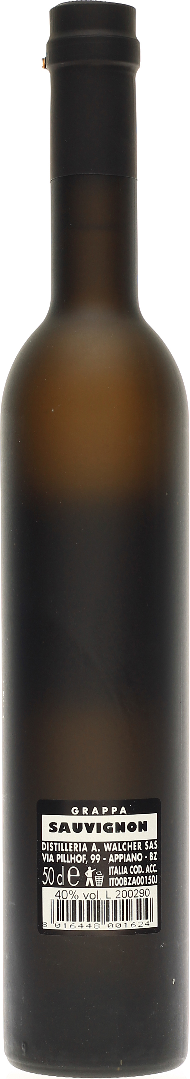 Walcher Grappa Sauvignon Blanc aus Südtirol im Shop